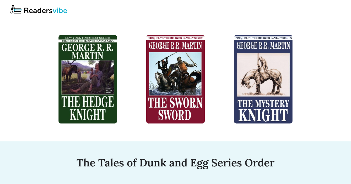 The Tales of Dunk and Egg Book Series In Order (3 Books)