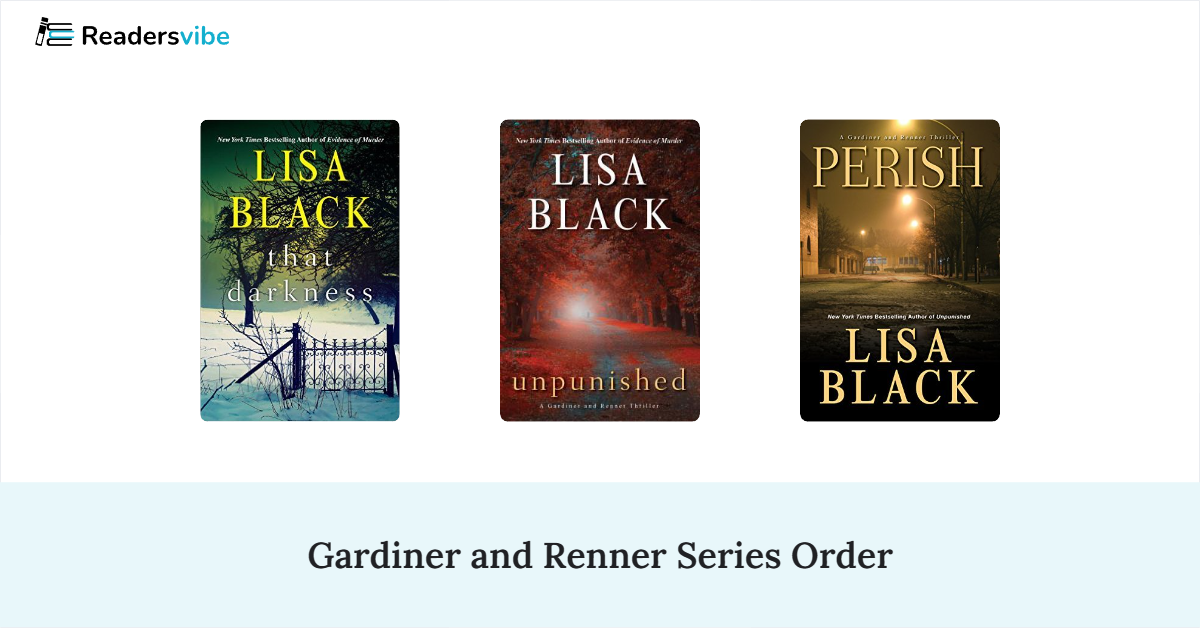 Gardiner and Renner Book Series In Order (6 Books)