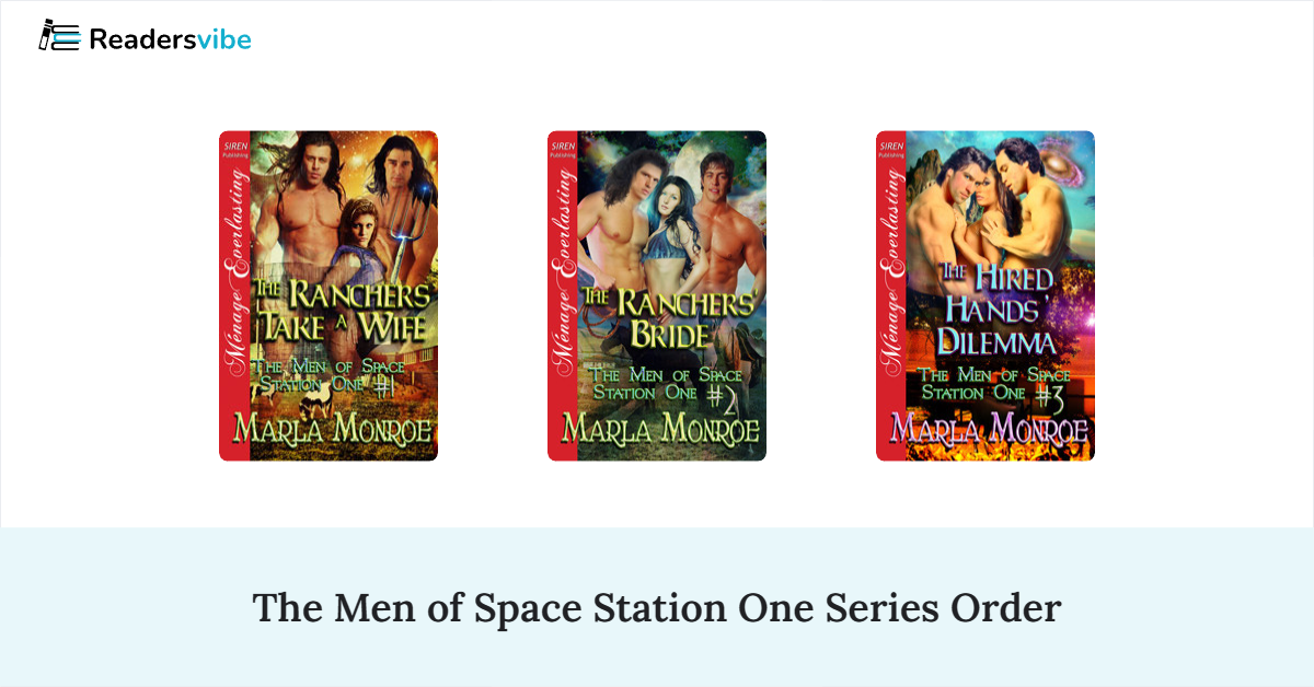 The Men of Space Station One Book Series In Order (11 Books)