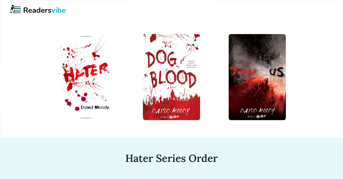 Hater Book Series In Order (6 Books)