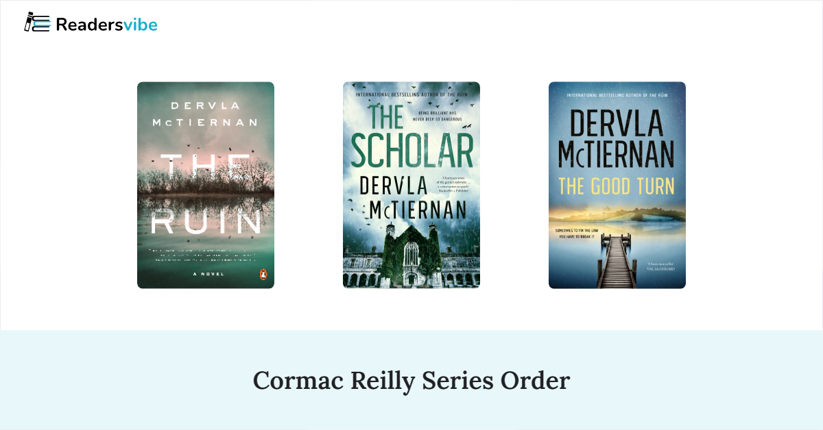 Cormac Reilly Book Series In Order (3 Books)