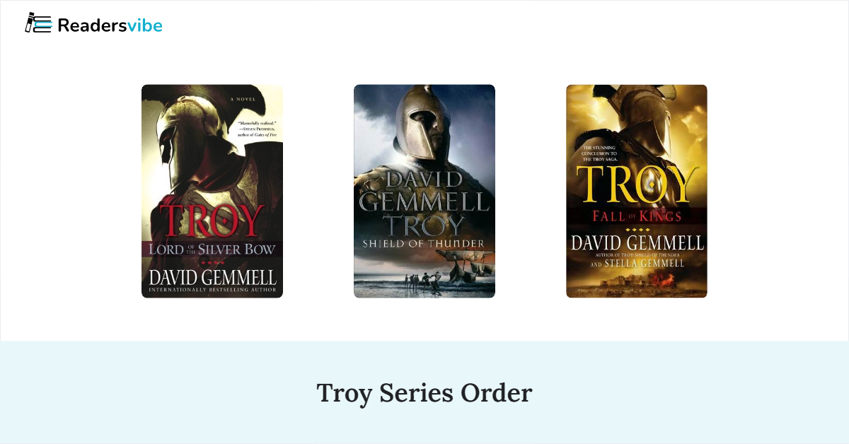 Troy Book Series In Order (3 Books)