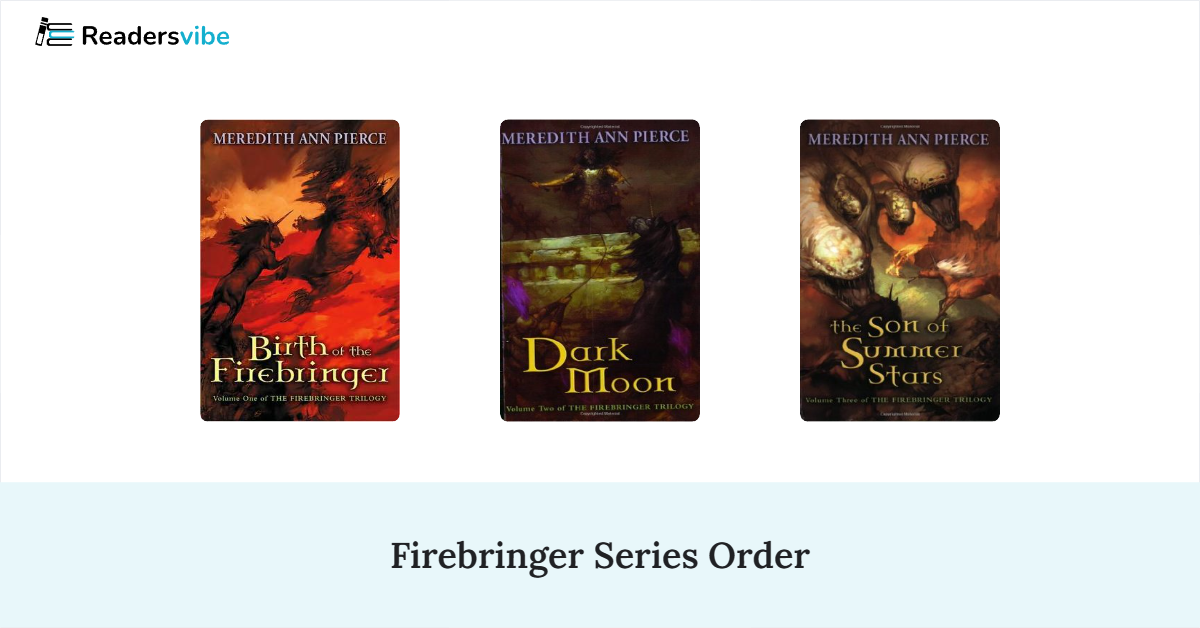 Firebringer Book Series In Order (3 Books)