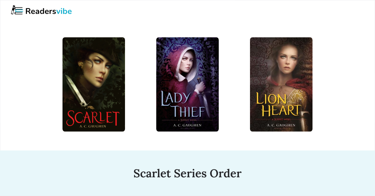 Scarlet Book Series In Order (3 Books)