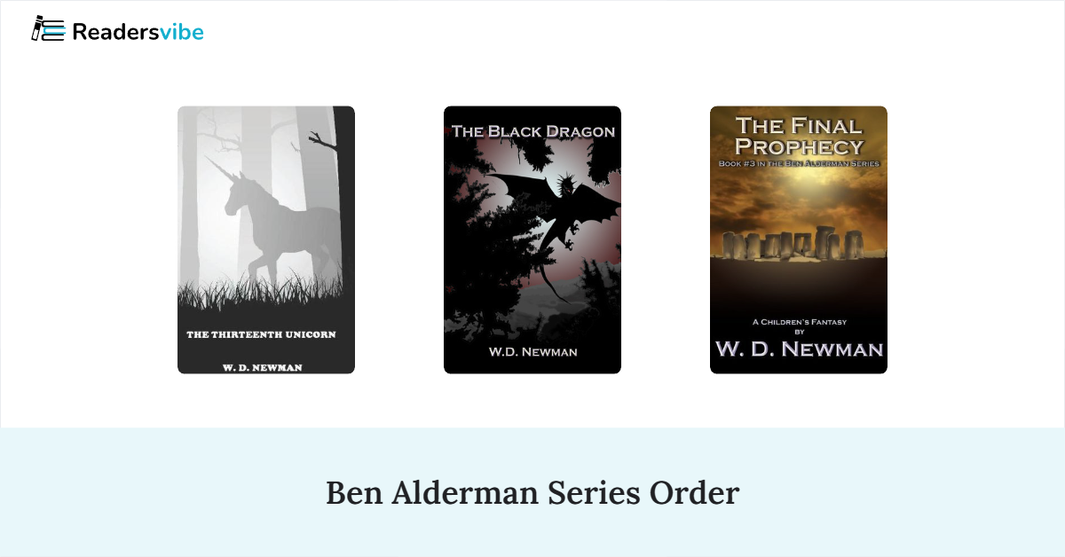 Ben Alderman Book Series In Order (3 Books)