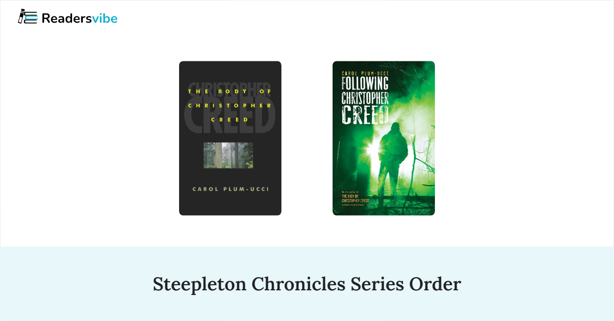 Steepleton Chronicles Book Series In Order (2 Books)