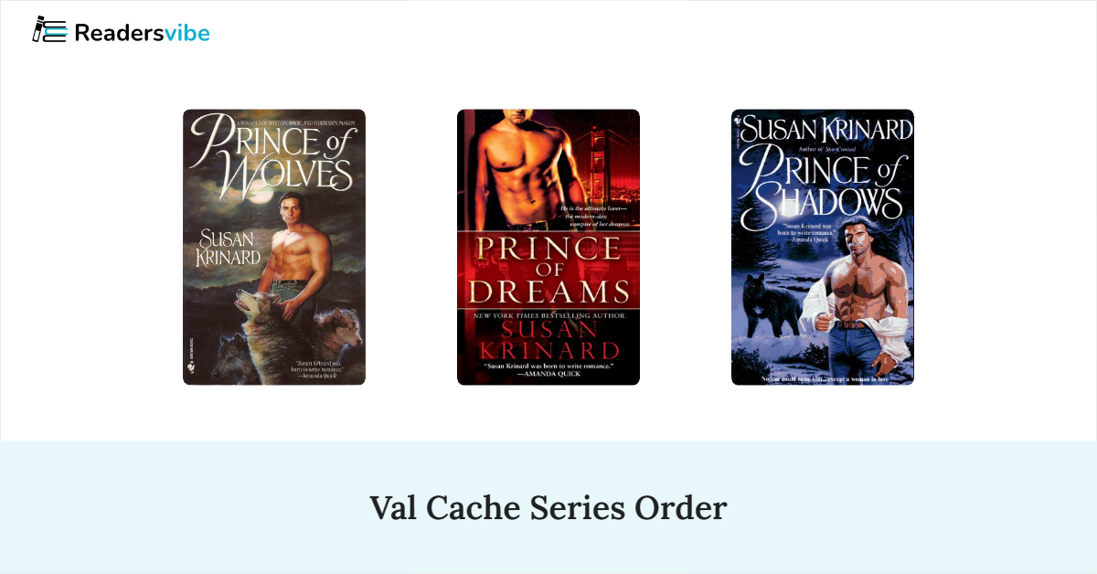 Val Cache Book Series In Order (3 Books)