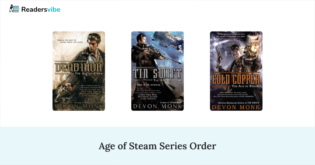 Age of Steam Book Series In Order (3 Books)