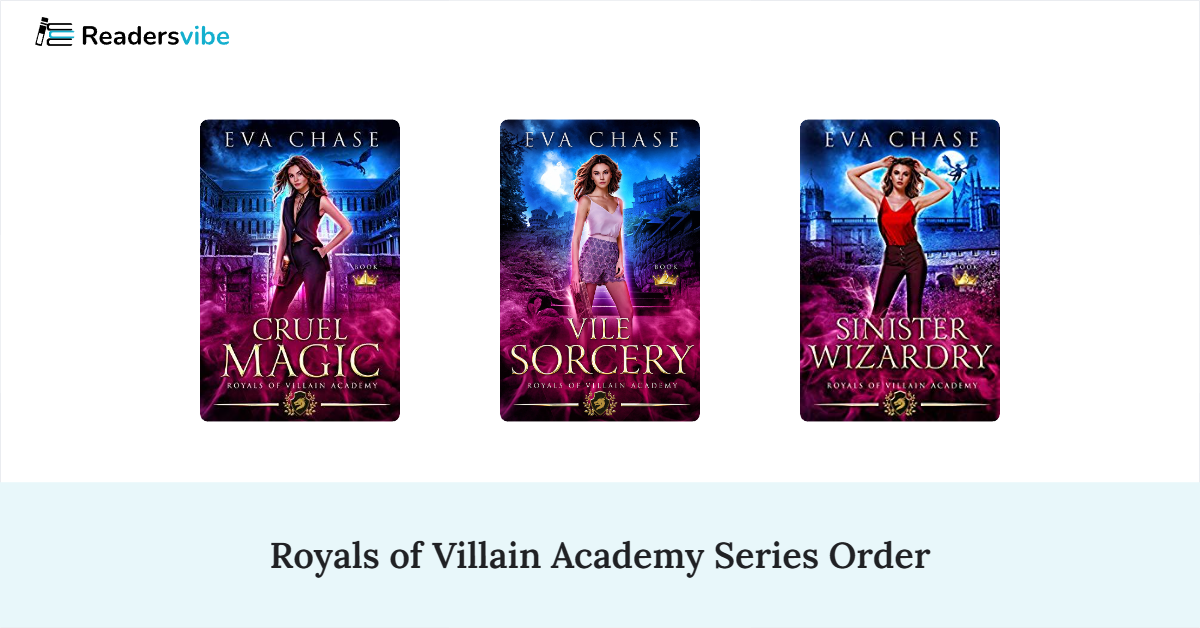 Royals of Villain Academy Book Series In Order (8 Books)