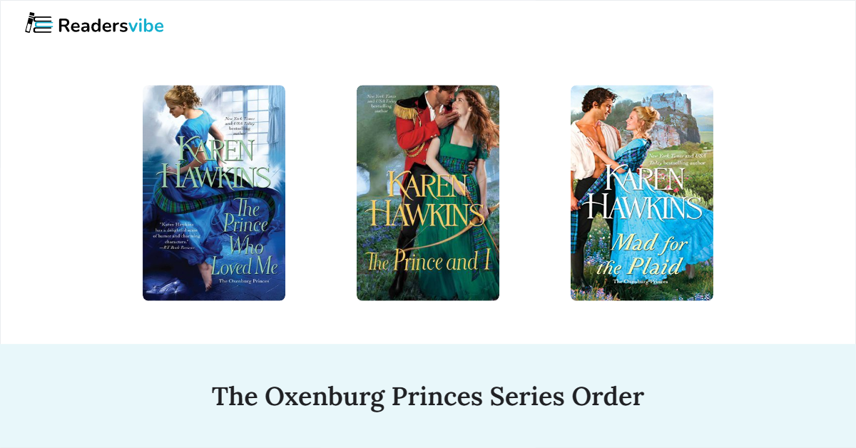 The Oxenburg Princes Book Series In Order (3 Books)