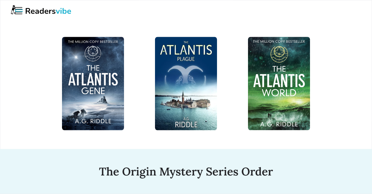 The Origin Mystery Book Series In Order (3 Books)