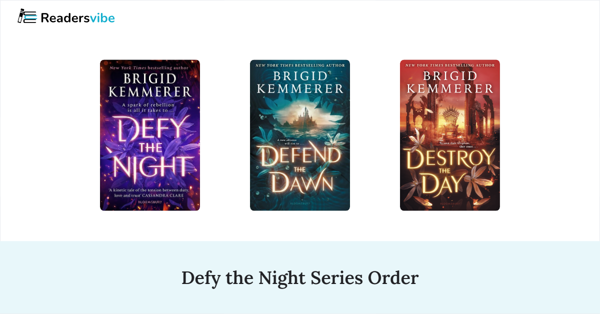 Defy the Night Book Series In Order (3 Books)
