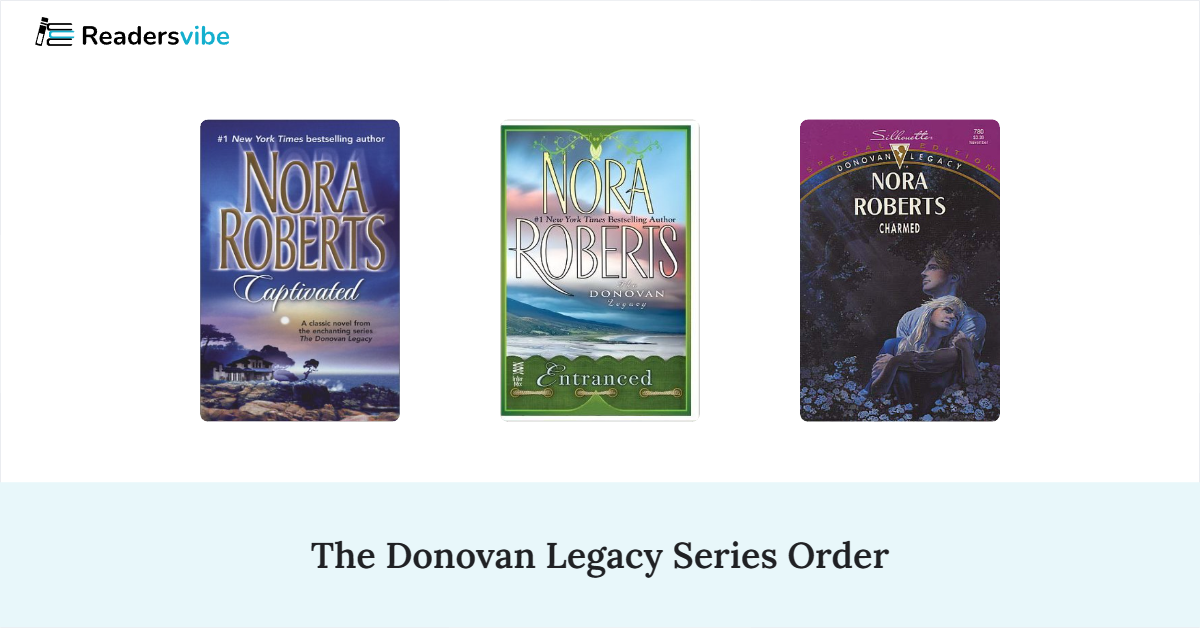 The Donovan Legacy Book Series In Order (4 Books)