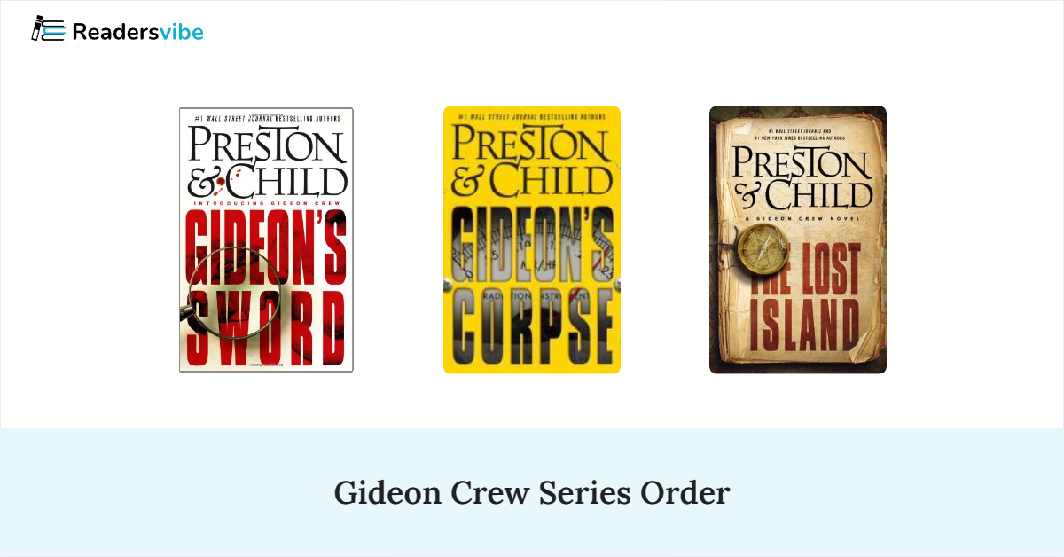 Gideon Crew Book Series In Order (5 Books)