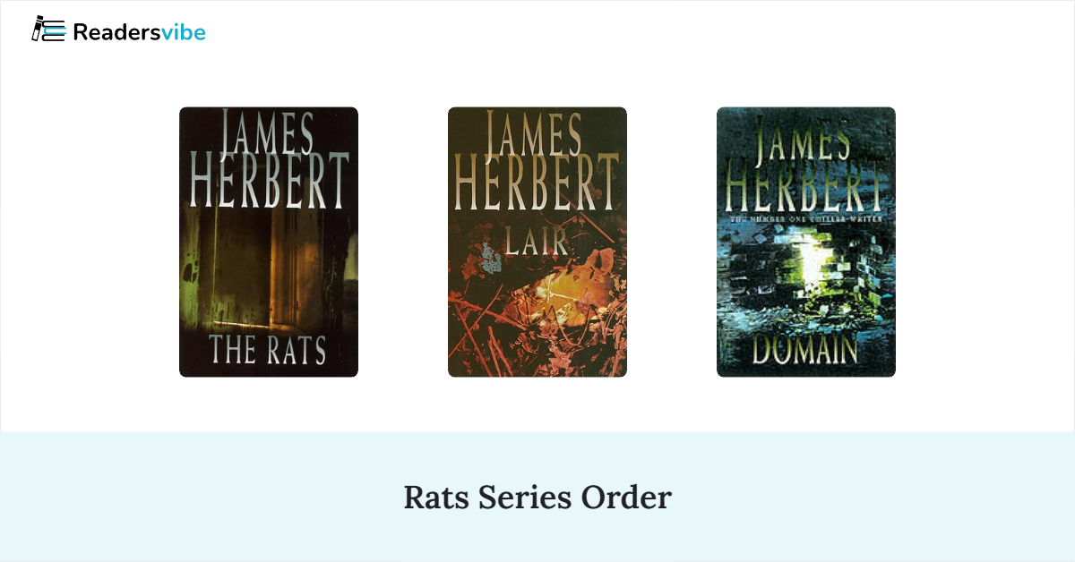 Rats Book Series In Order (4 Books)