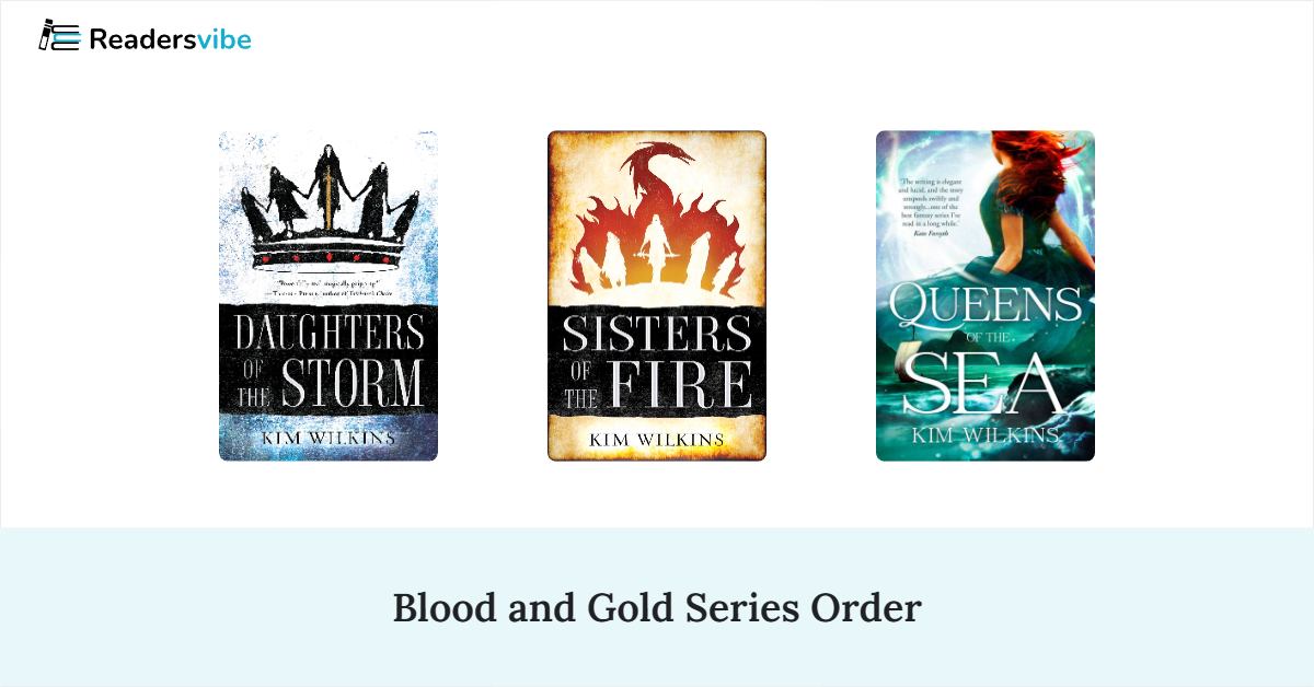 Blood and Gold Book Series In Order (3 Books)