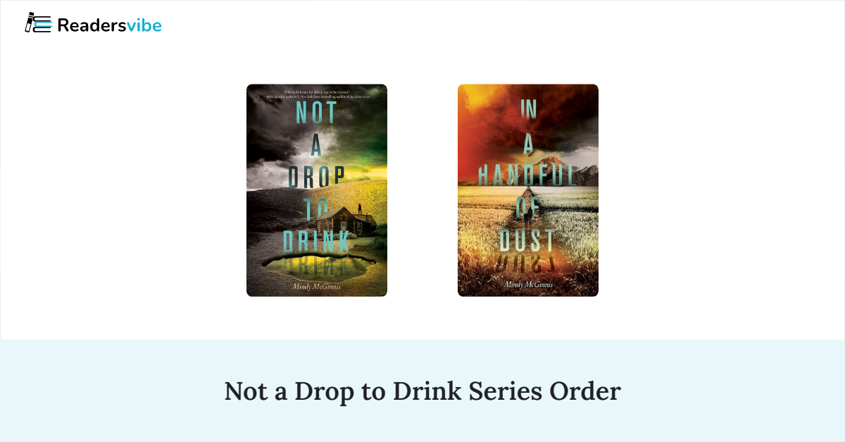 Not a Drop to Drink Book Series In Order (2 Books)