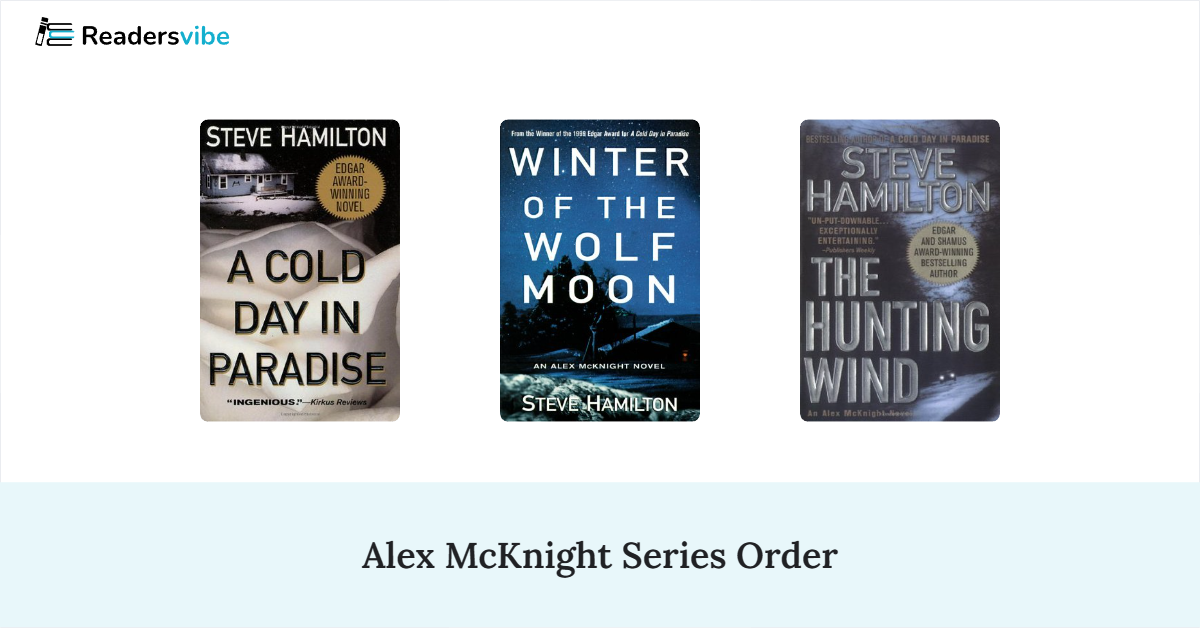 Alex McKnight Book Series In Order (11 Books)