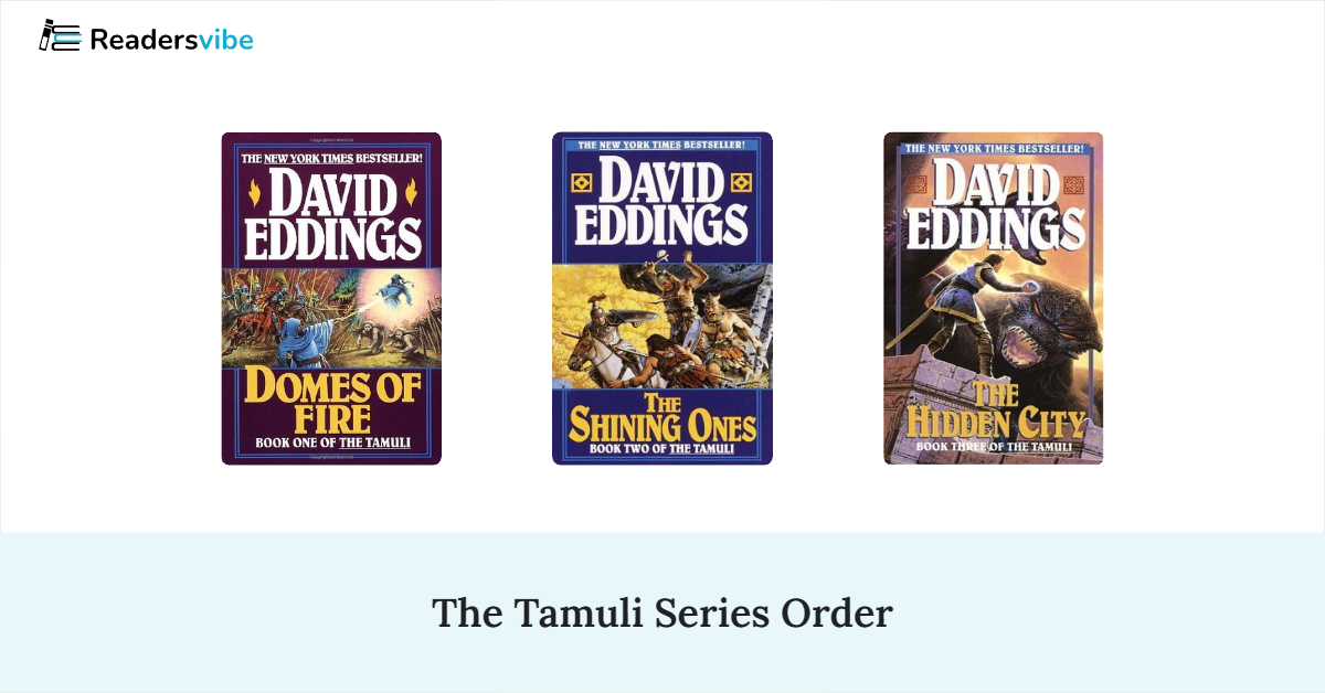 The Tamuli Book Series In Order (3 Books)