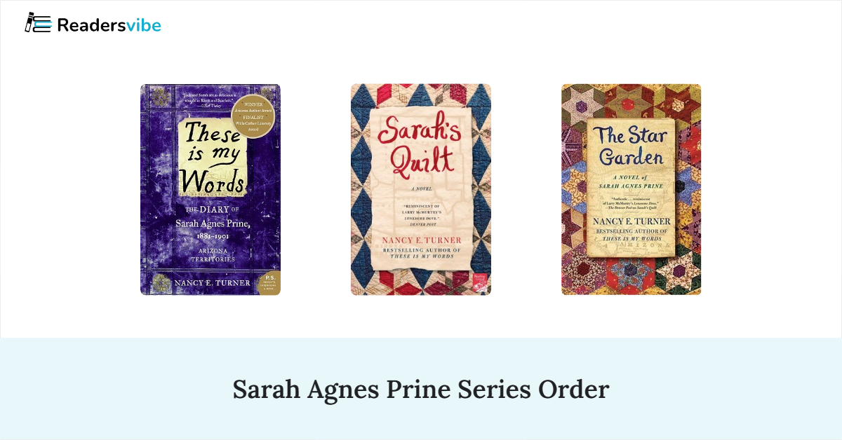 Sarah Agnes Prine Book Series In Order (3 Books)