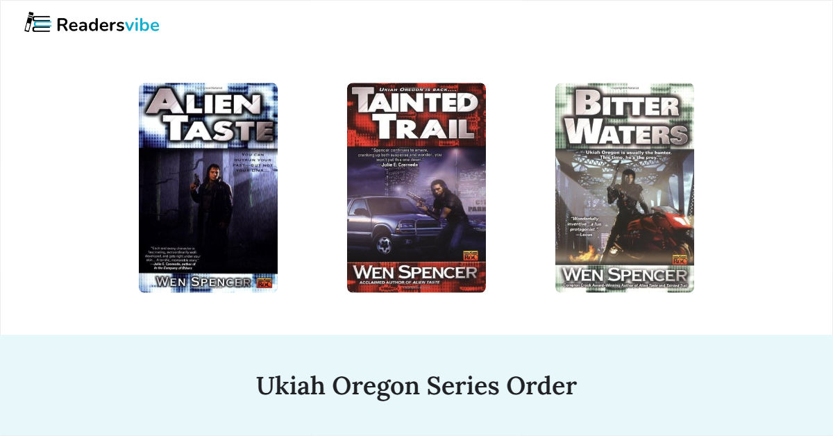 Ukiah Oregon Book Series In Order (4 Books)
