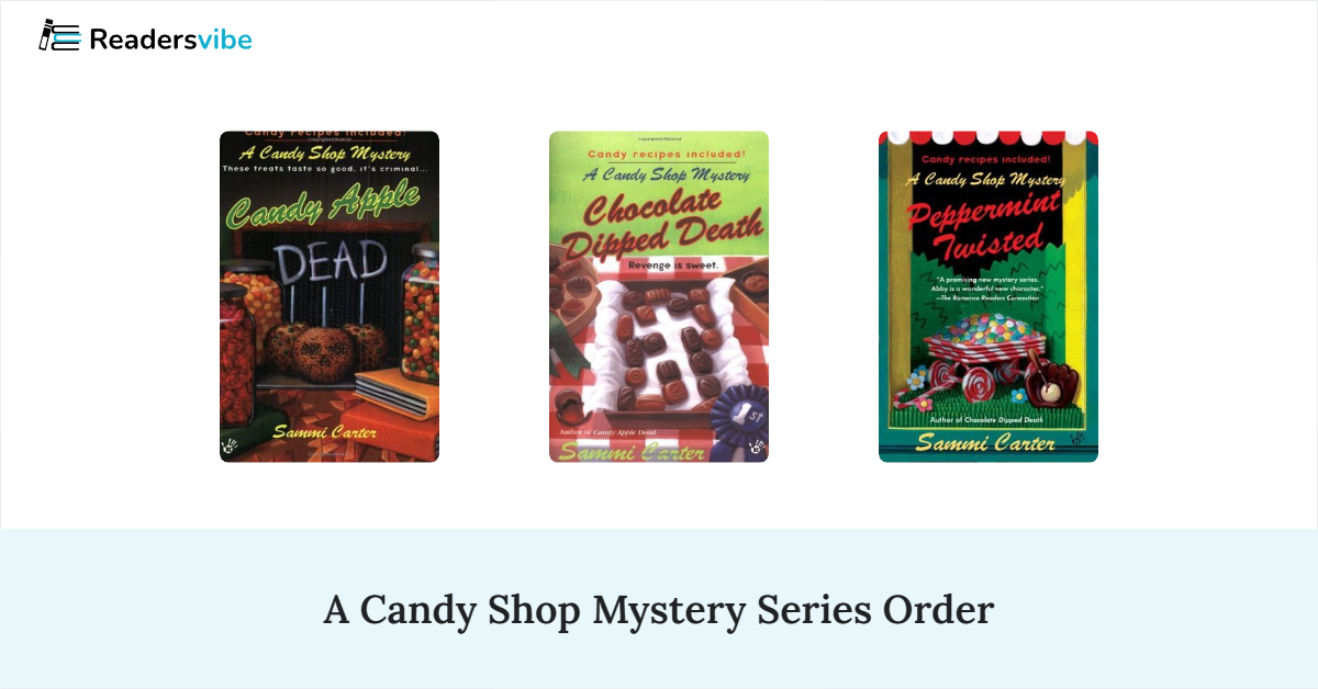 A Candy Shop Mystery Book Series In Order (5 Books)