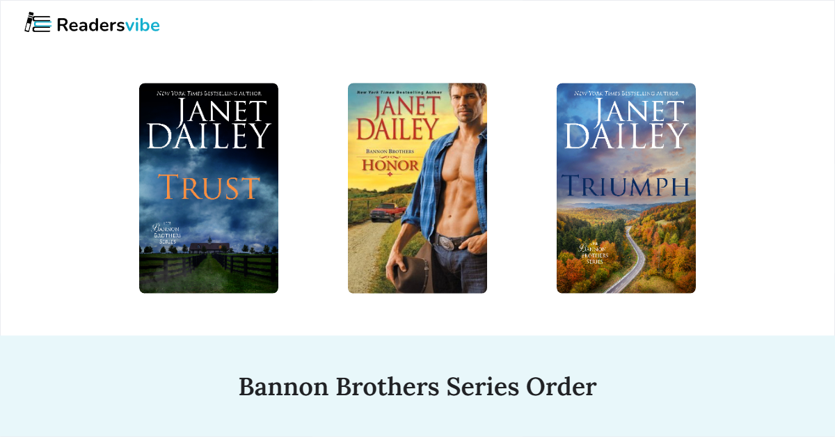 Bannon Brothers Book Series In Order (3 Books)
