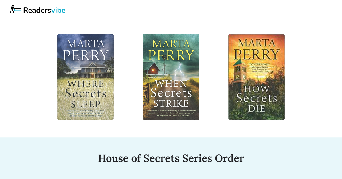 House of Secrets Book Series In Order (3 Books)