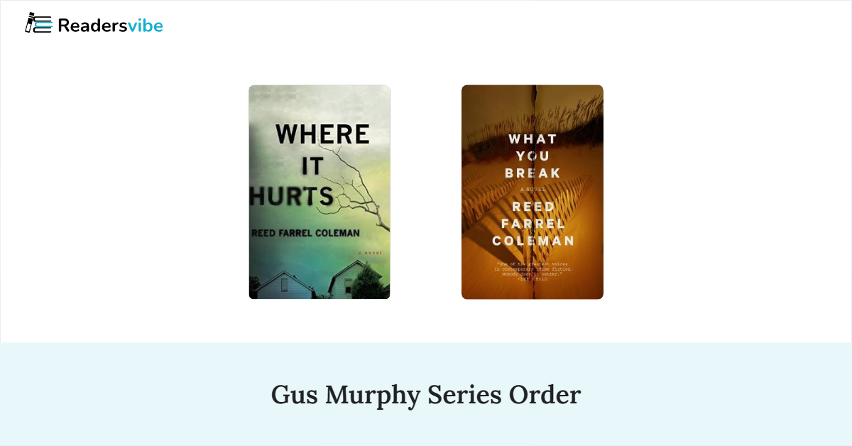 Gus Murphy Book Series In Order (2 Books)