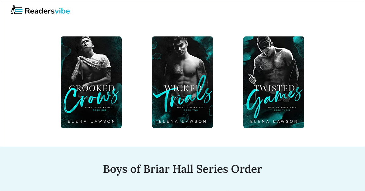 Boys of Briar Hall Book Series In Order (4 Books)