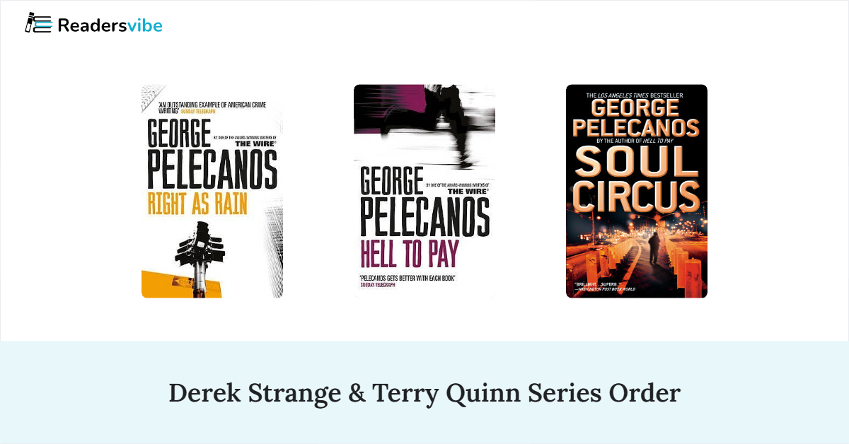 Derek Strange & Terry Quinn Book Series In Order (5 Books)
