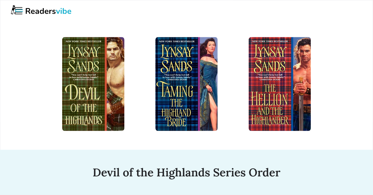 Devil of the Highlands Book Series In Order (3 Books)