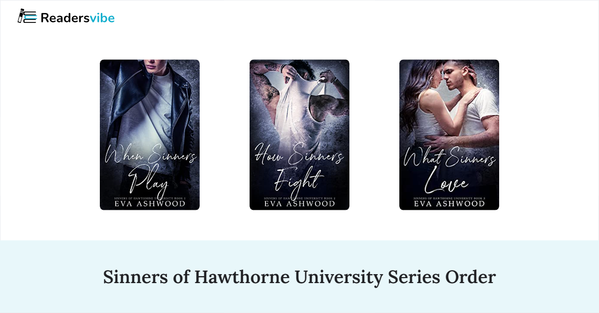 Sinners of Hawthorne University Book Series In Order (3 Books)