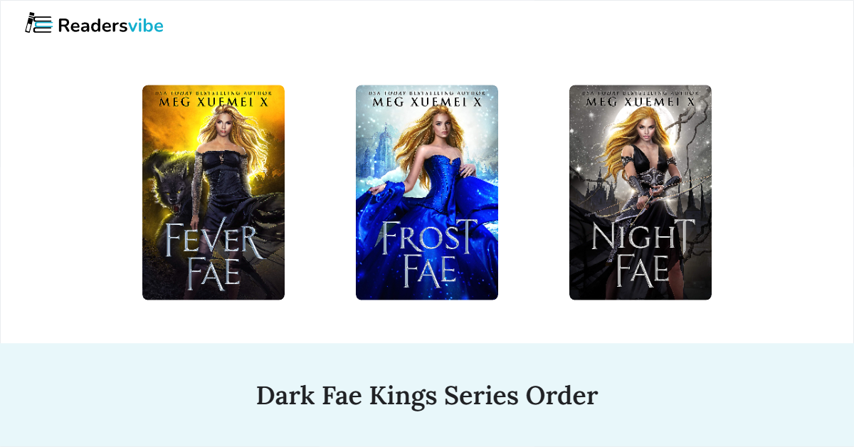 Dark Fae Kings Book Series In Order (4 Books)