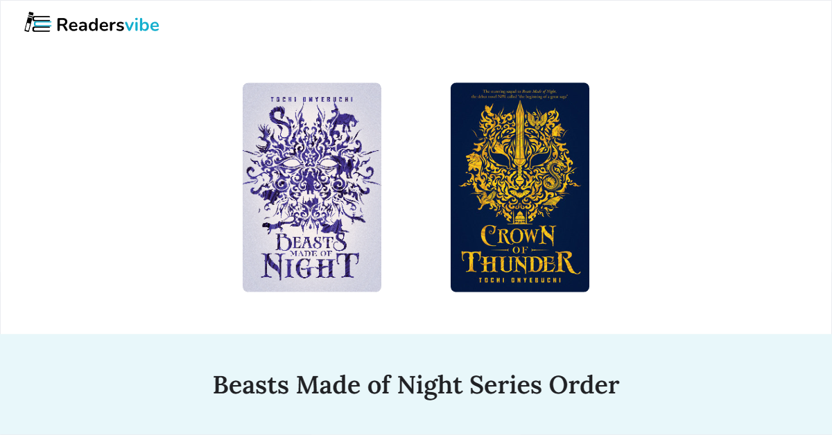 Beasts Made of Night Book Series In Order (2 Books)