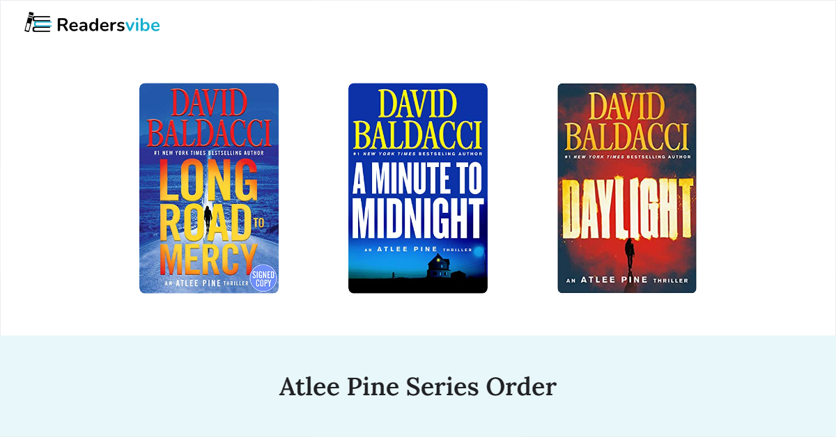 Atlee Pine Book Series In Order (4 Books)