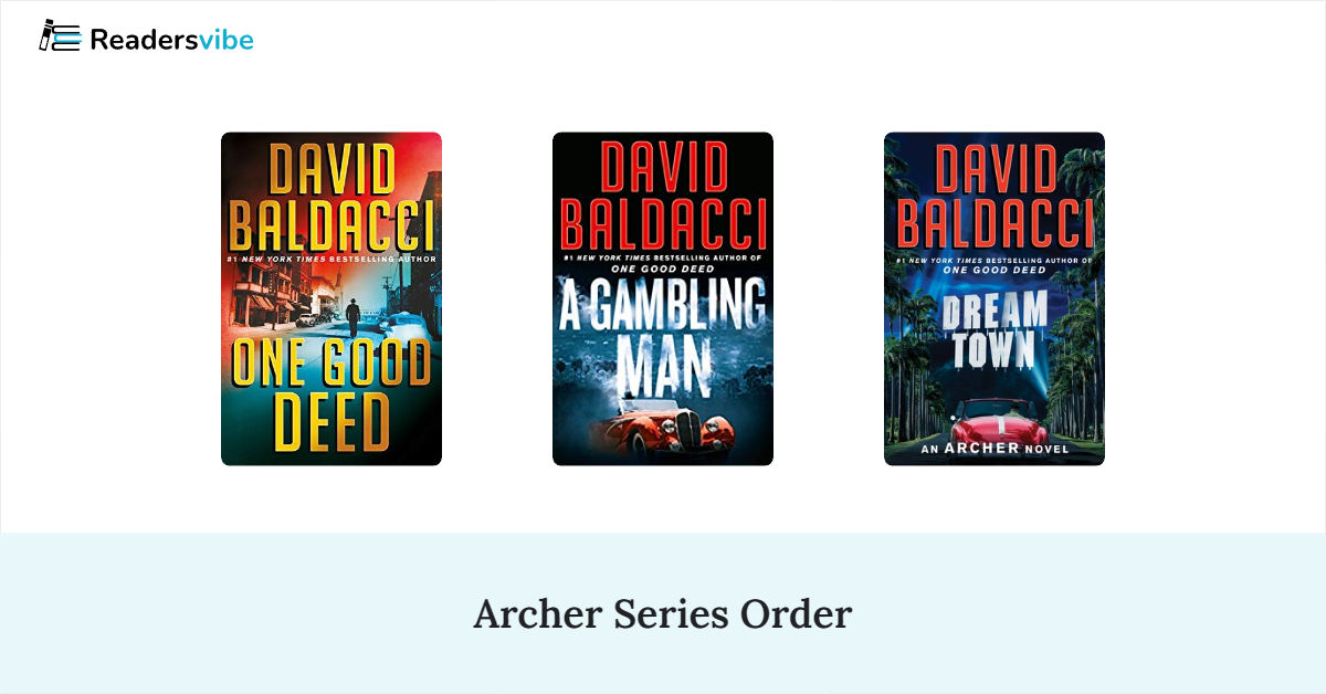 Archer Book Series In Order (3 Books)