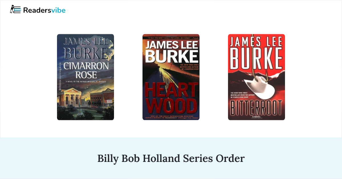 Billy Bob Holland Book Series In Order (4 Books)