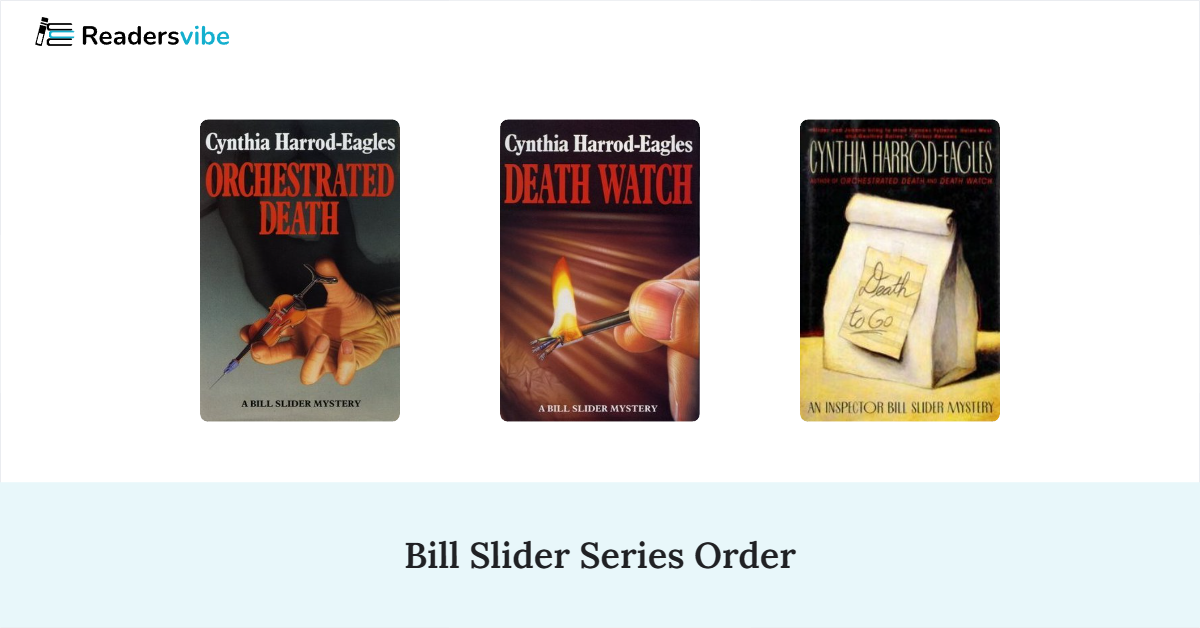 Bill Slider Book Series In Order (24 Books)