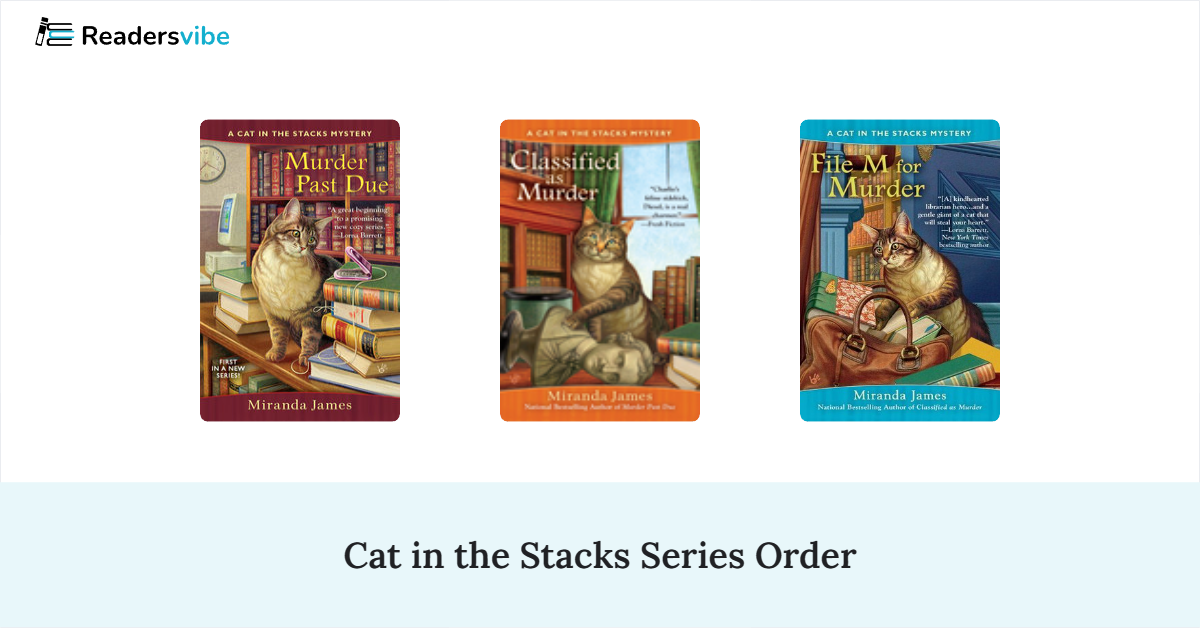 Cat in the Stacks Book Series In Order (15 Books)