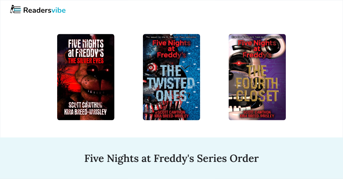 Five Nights at Freddy's Book Series In Order (3 Books)