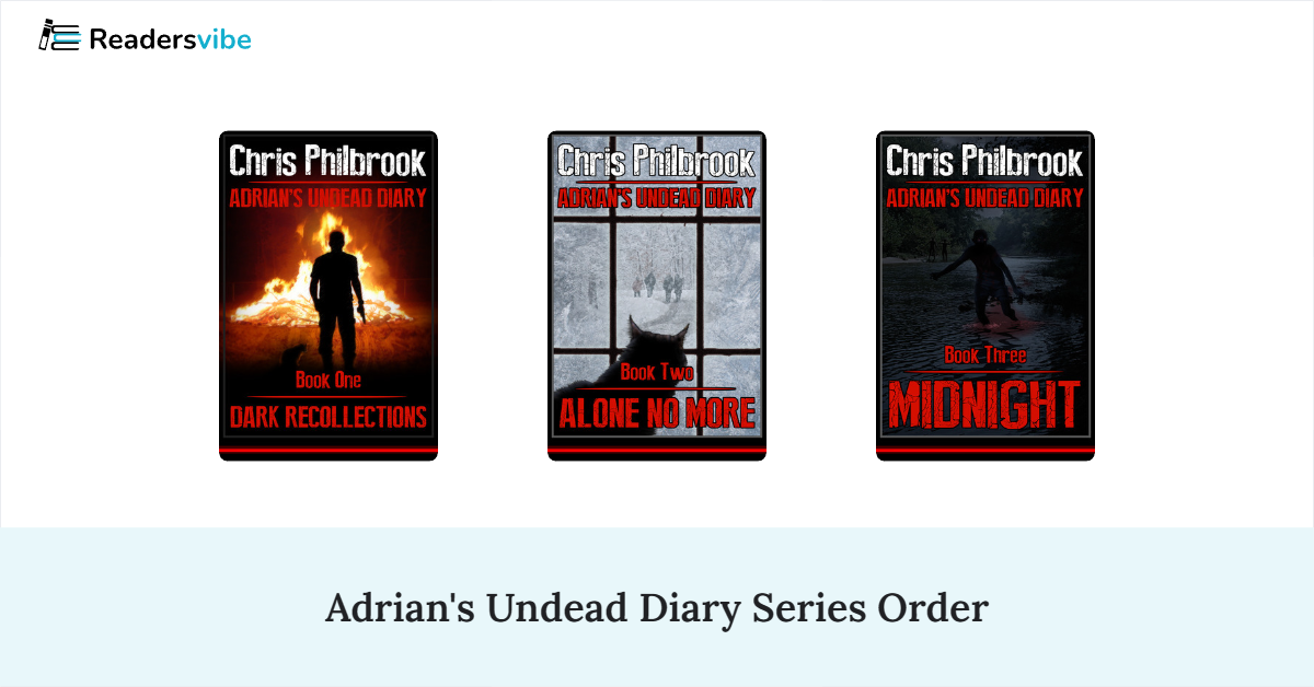 Adrian's Undead Diary Book Series In Order (11 Books)