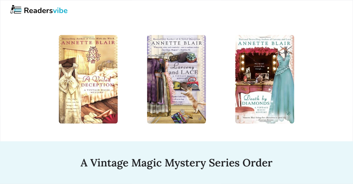A Vintage Magic Mystery Book Series In Order (6 Books)