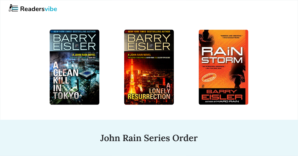 John Rain Book Series In Order (14 Books)