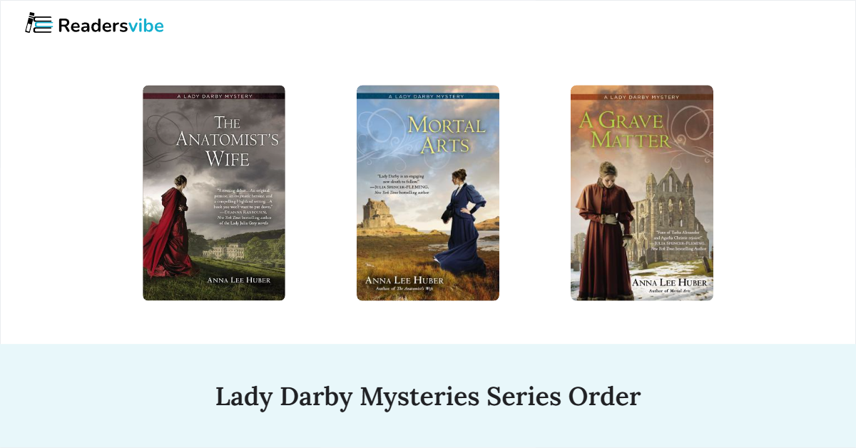 Lady Darby Mysteries Book Series In Order (12 Books)