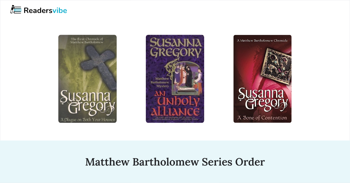 Matthew Bartholomew Book Series In Order (25 Books)