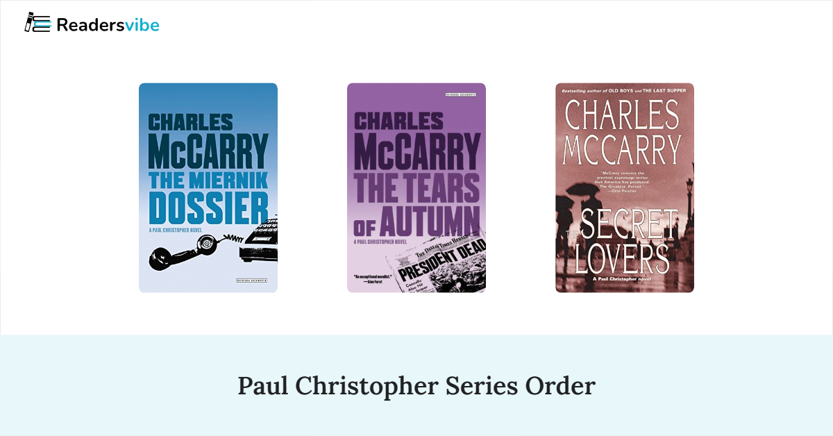 Paul Christopher Book Series In Order (10 Books)