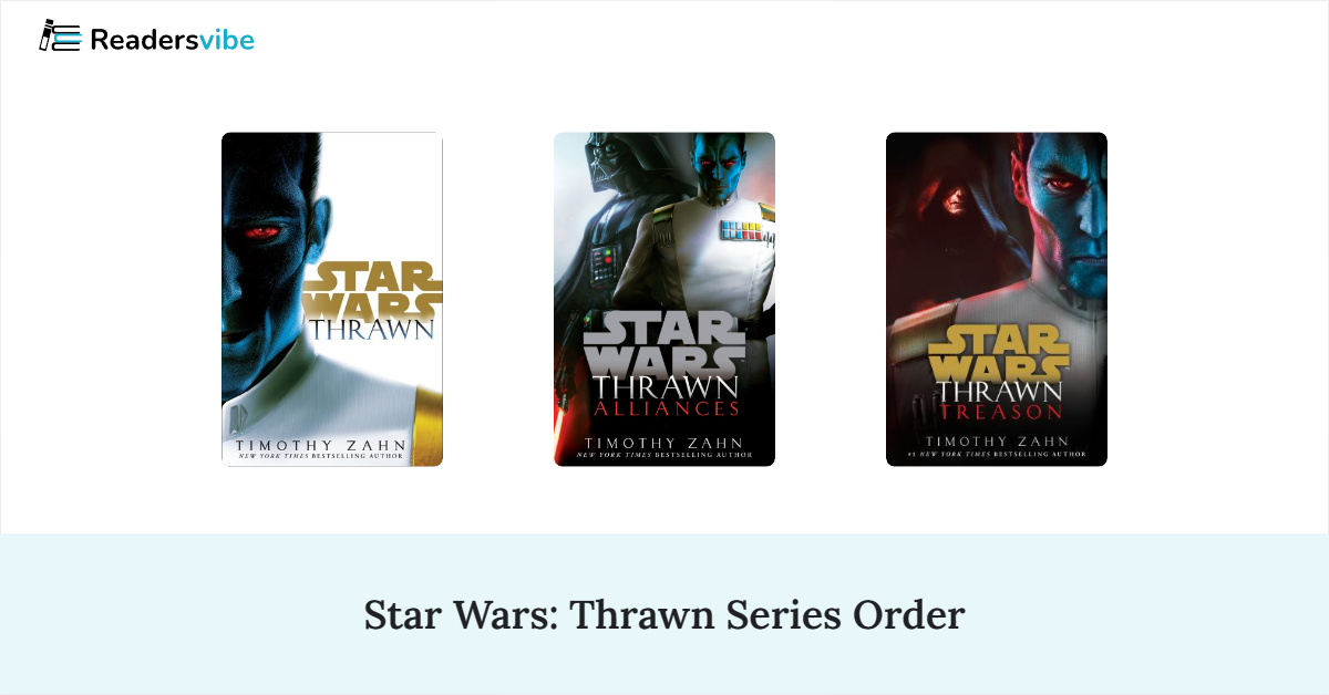 Star Wars: Thrawn Book Series In Order (3 Books)