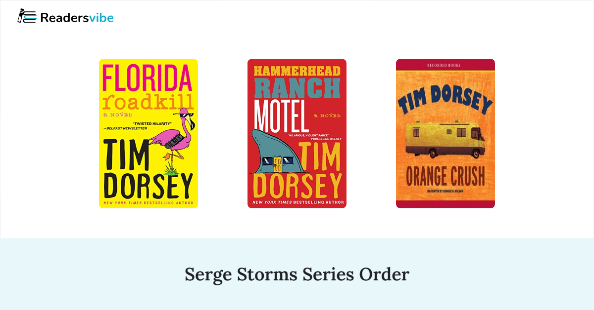 Serge Storms Book Series In Order (26 Books)