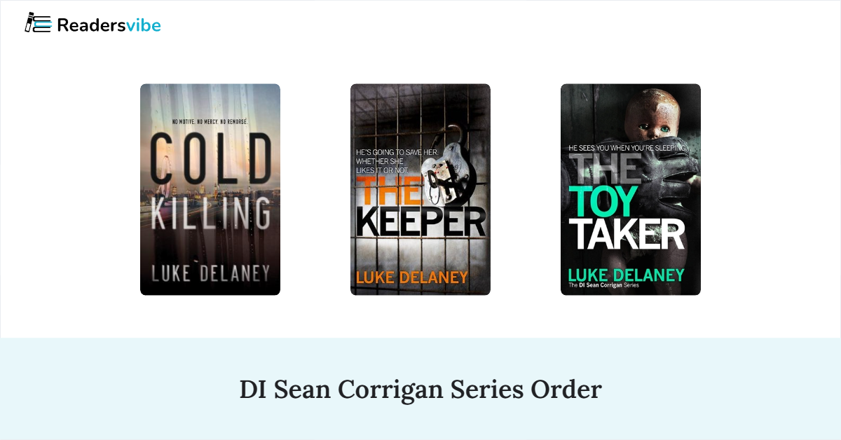DI Sean Corrigan Book Series In Order (5 Books)